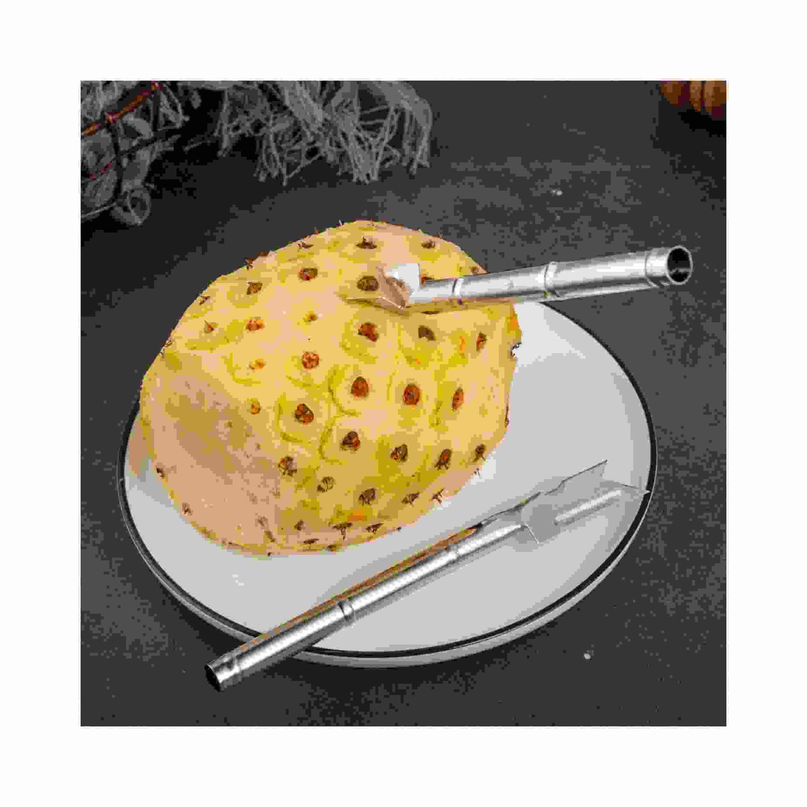 PRETXORVE Stainless Steel Pineapple Eye Remover Kitchen Gadgets ...