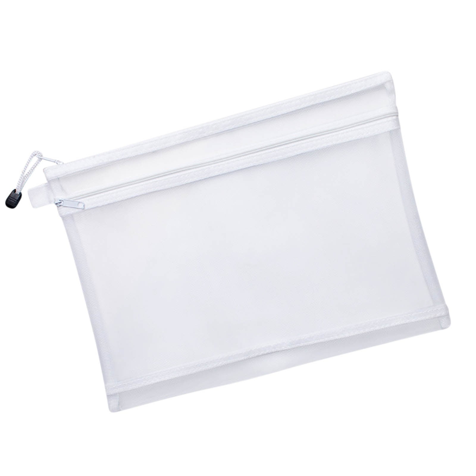 PRETXORVE Transparent Double-Layer Mesh File Bag, Information Bag ...