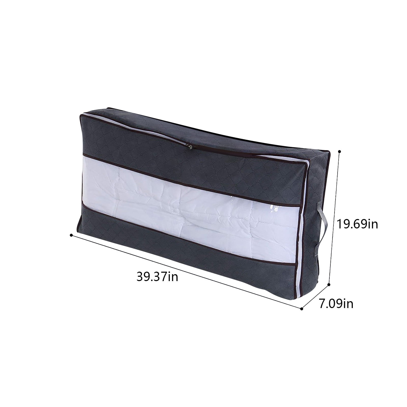 PRETXORVE Under Bed Storage Bags , Large Under Bed Storage Bins with ...