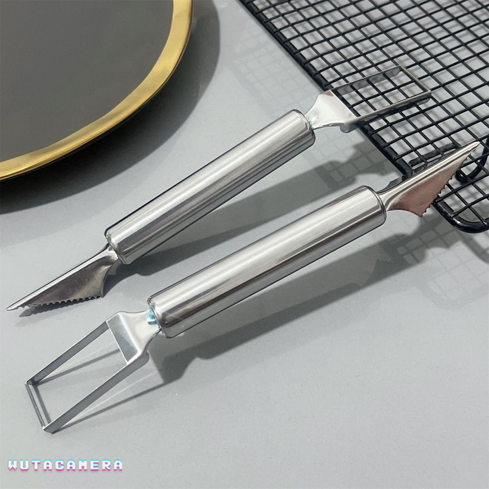 PRETXORVE Watermelon Cutter, Stainless Steel Watermelon Cutter ...