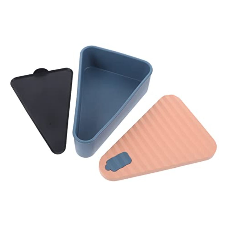 PRETYZOOM Multifunctional Silicone Pizza Box - BPA-Free Microwave-Safe ...