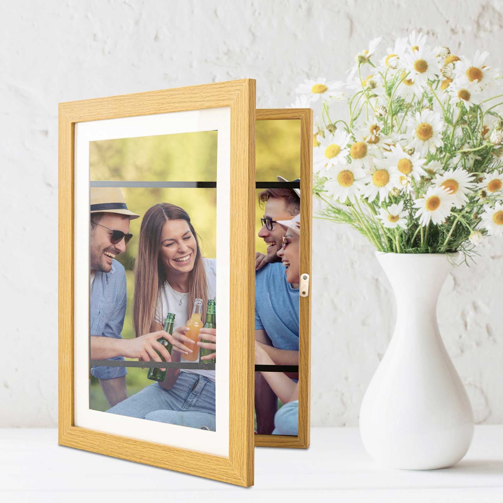 Hovilon Kids Art Frames,Kids Artwork Flip Frame Changeable for Picture ...