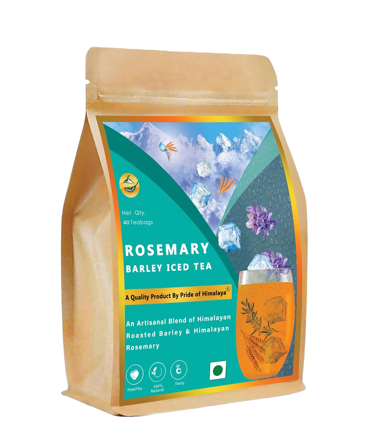 PRIDE OF HIMALAYA Rosemary Barley Iced Tea| Iced Tea | Loose 50 gm ...