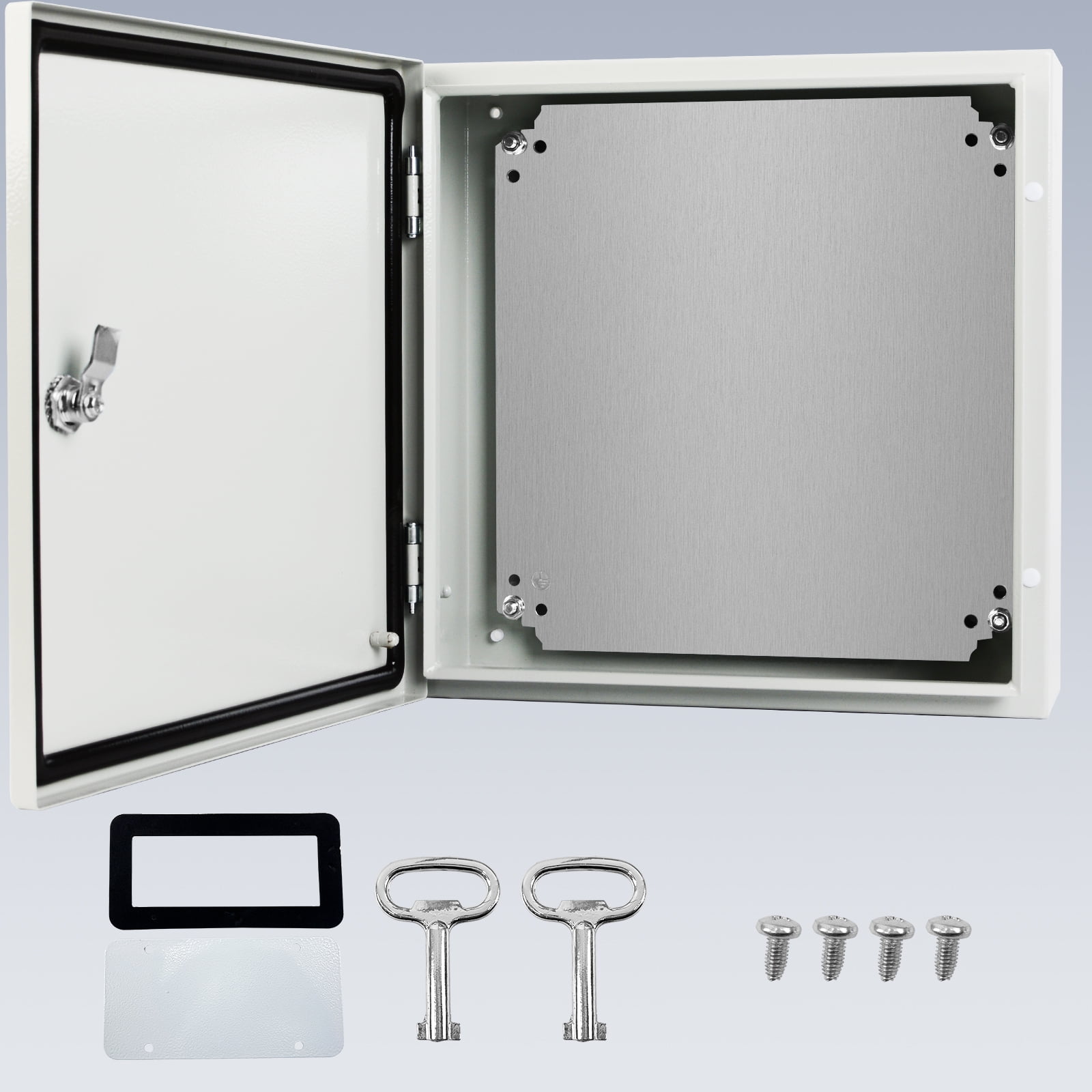 PRIJESSE 16x16''x12'' Carbon Steel Electrical Enclosure Electrical Box ...