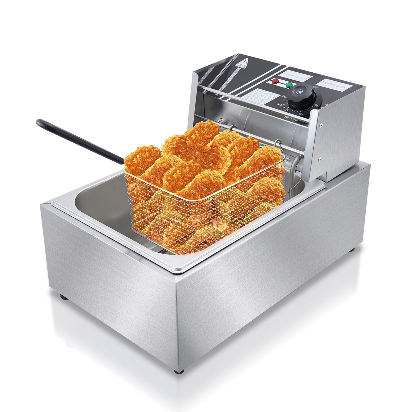 PRIJESSE 6L 1700W Electric Deep Fryer Commercial Tabletop Restaurant ...