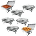 Réchaud Pour Buffet IMACONE 4 Pack Chafing Dish Buffet Set, 8QT ...