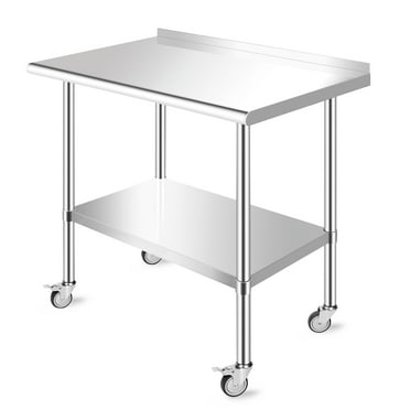 Sportsman Series Upturned Edge Stainless Steel Work Table 24 x 36 ...