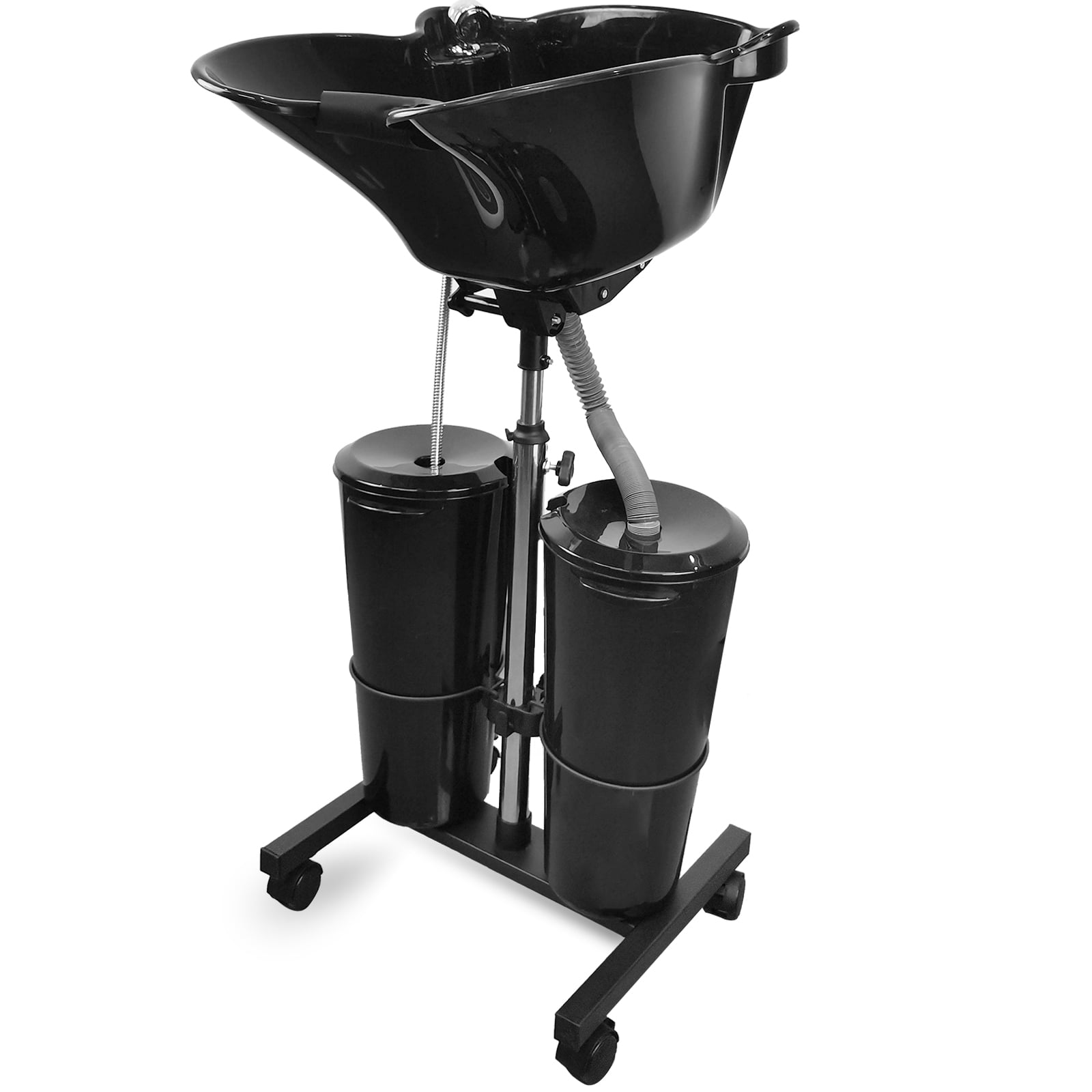 PRIJESSE Salon Mobile Beauty, Portable Shampoo Bowl with Sink Sprayer ...