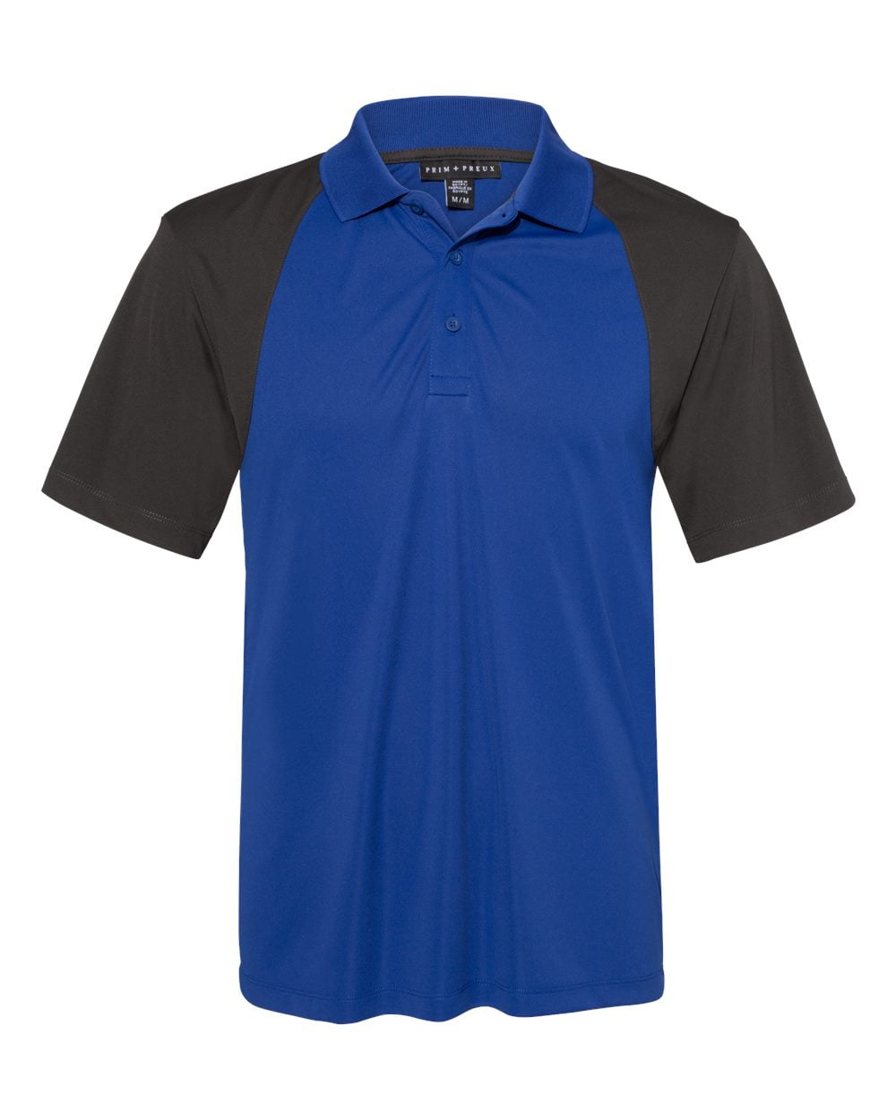 PRIM + PREUX Energy Color Block Polo Size up to 4XL - Walmart.com