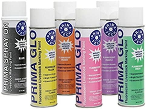 PRIMA GLO Spray Identification Sorting Livestock 500Ml Florescent ...