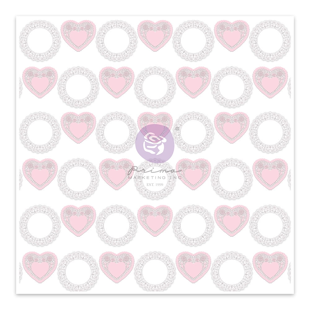 PRIMA MARKETING INC Love Notes Collection Acetate sheet - 1 sheet 12 ...