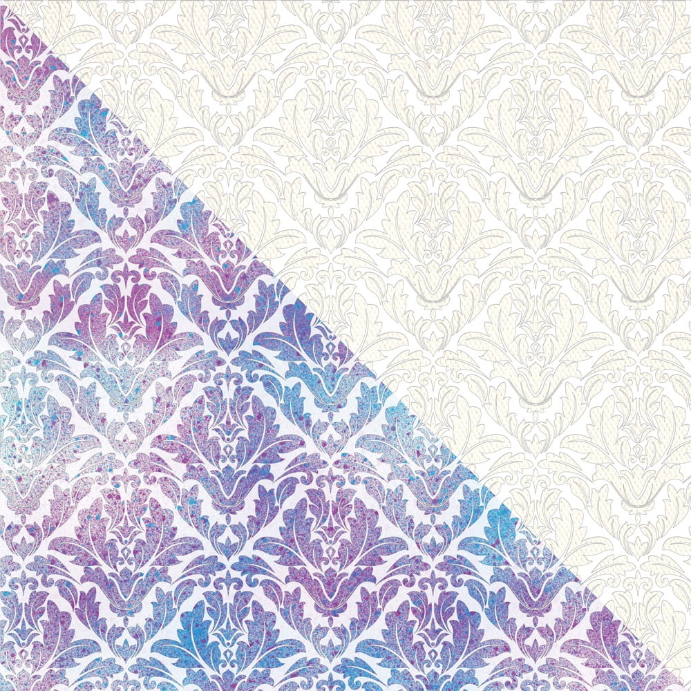 PRIMA MARKETING INC Resist Canvas Damask - 1 sheet - 12"x12" resist ...