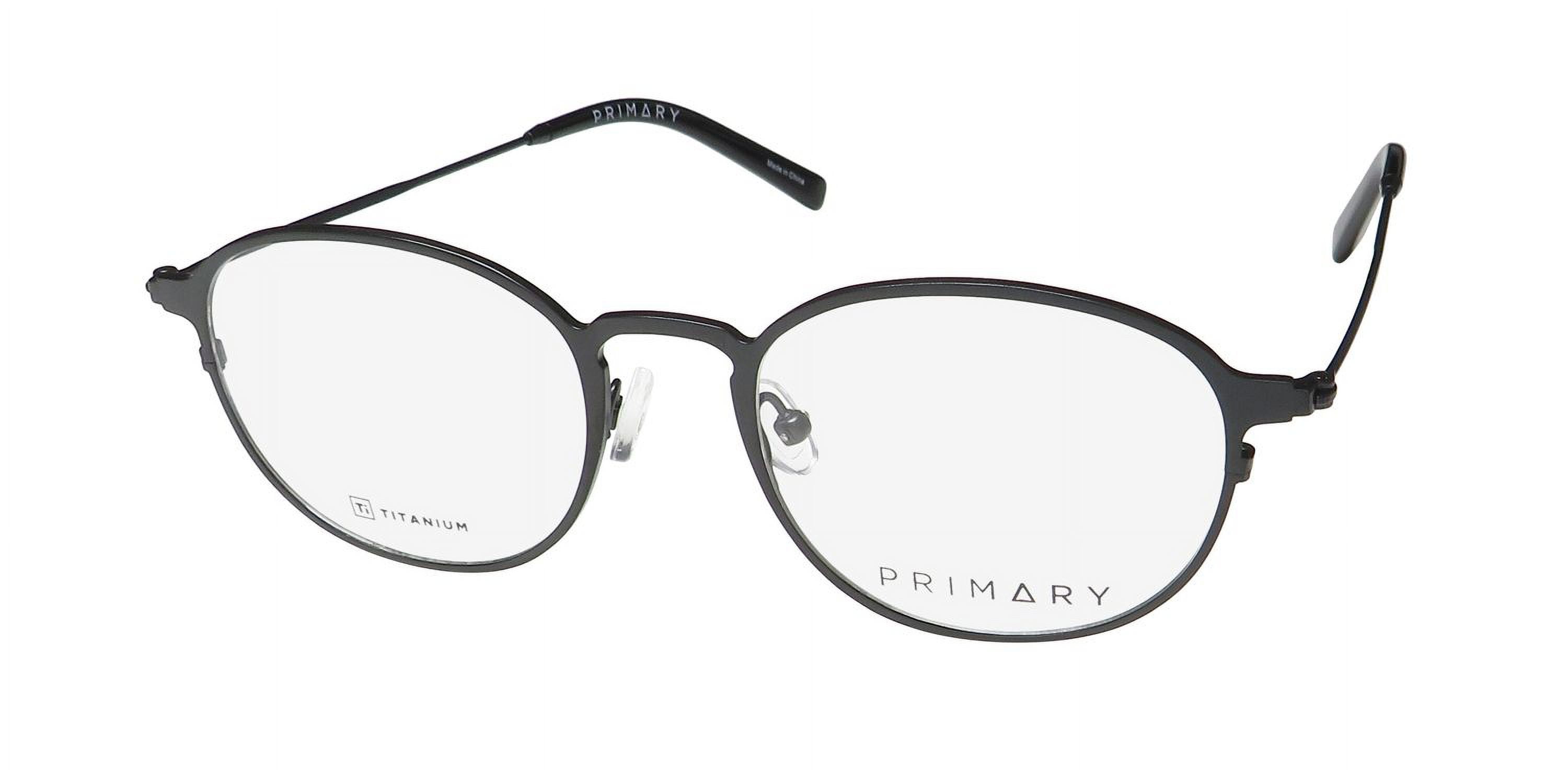 PRIMARY PT110 TITANIUM EYEGLASS FRAME/GLASSES ALLERGY FREE PREMIUM ...