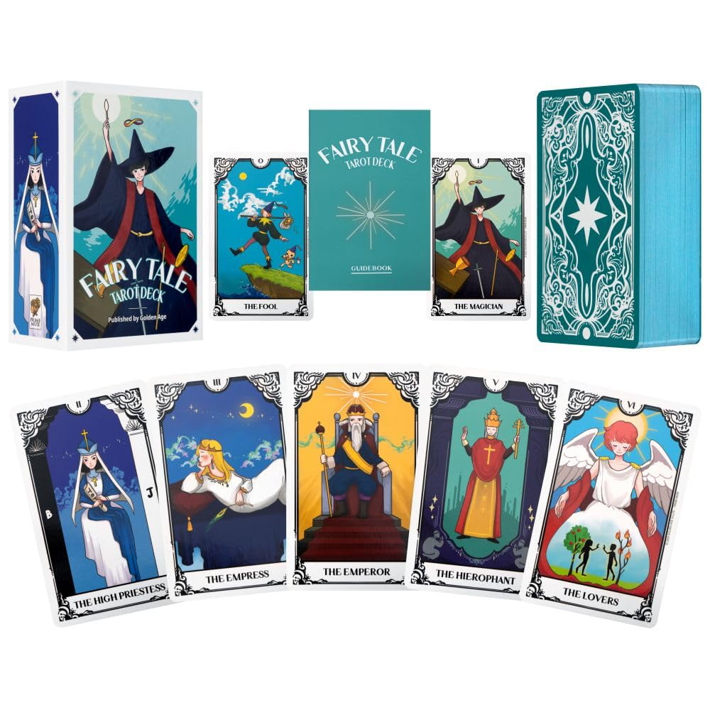 PRIME MUSE Fairy Tale Tarot Cards for Beginners - Spiritual Reading ...