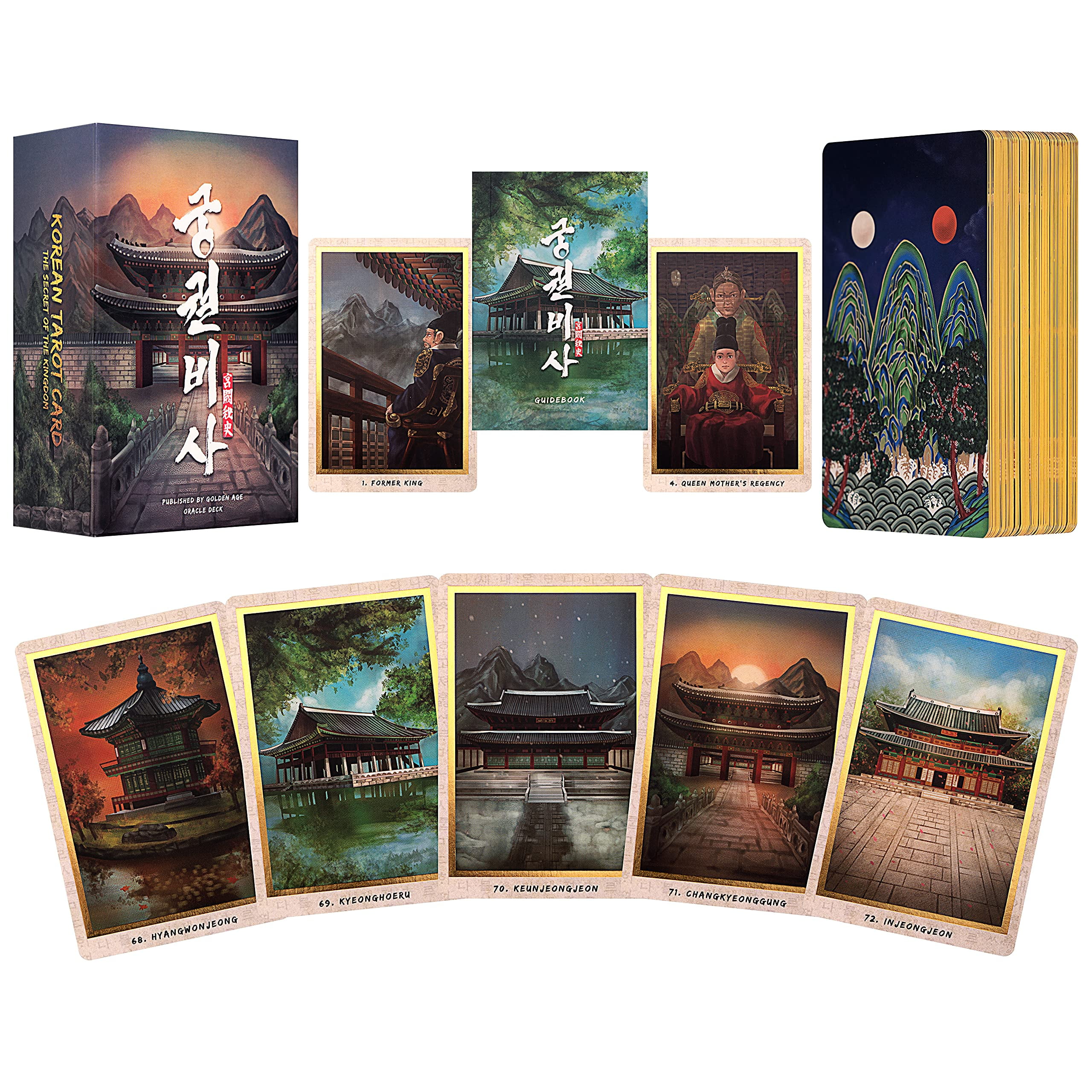 PRIME MUSE Korean Secret of The Kingdom Oracle Tarot Cards with ...