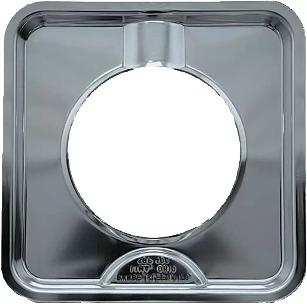 PRIME- Range Kleen Style I Drip Pan Heavy Duty Chrome Square 7-3/4 ...