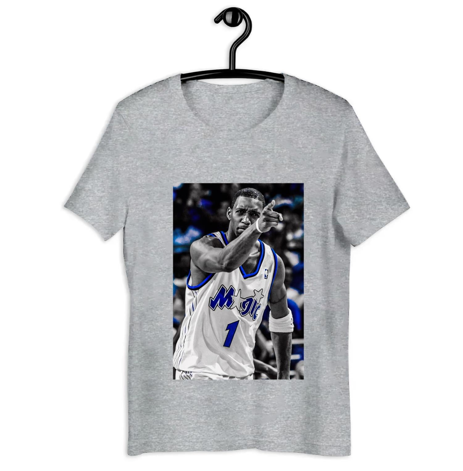 PRIME T-MAC Tracy McGrady in his Prime Pointing & Celebrating Graphic T ...