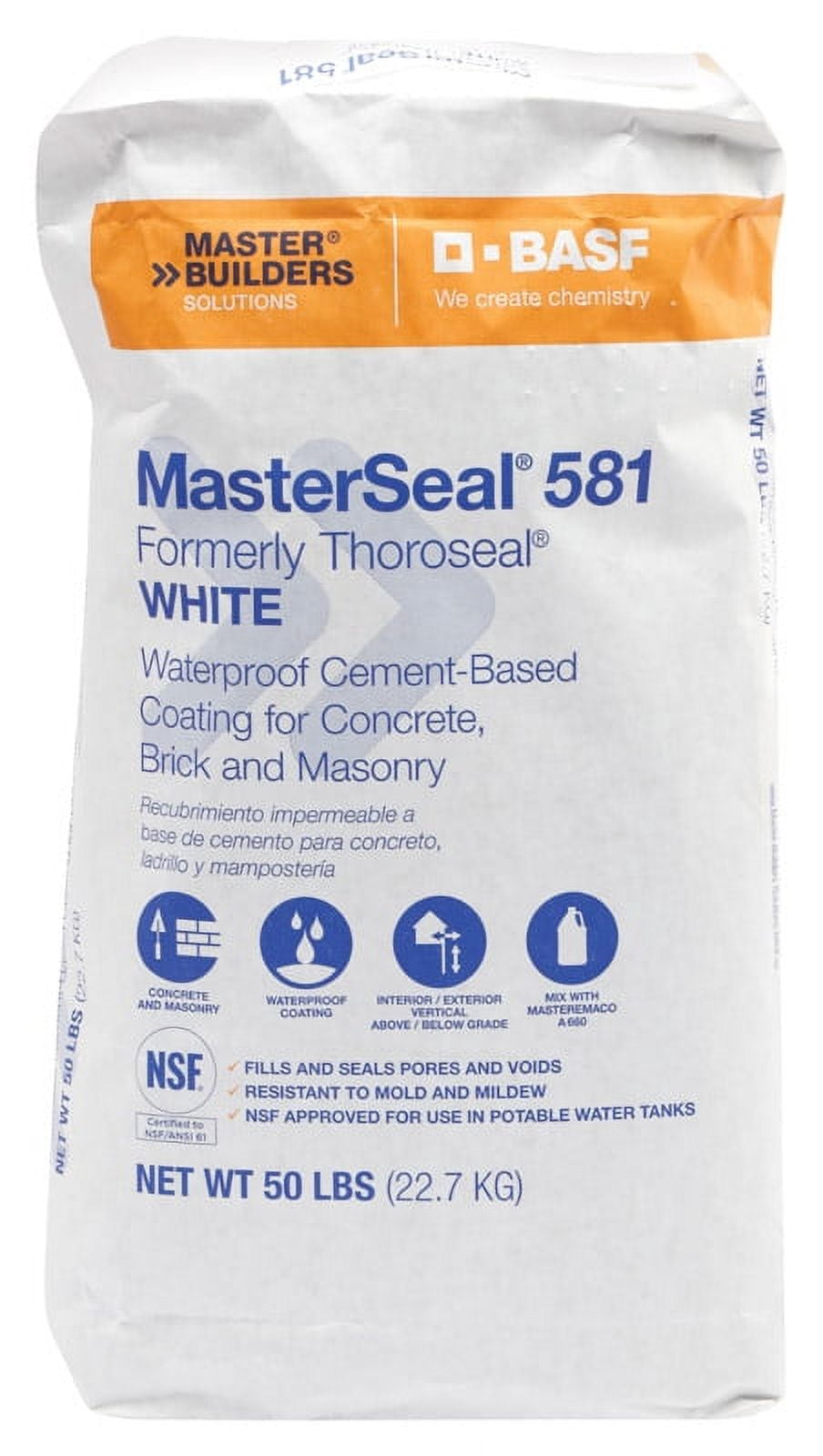 Buy Waterproof Cement Coating, White, 50-Lb at Ubuy Philippines