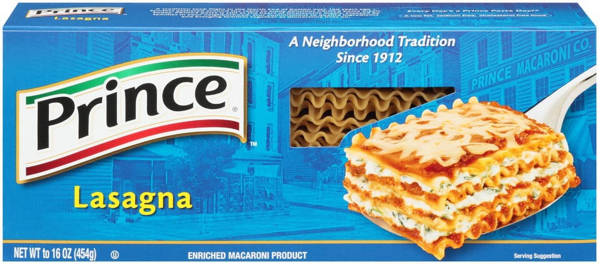 Prince 16 oz Lasagna Pasta - Walmart.com