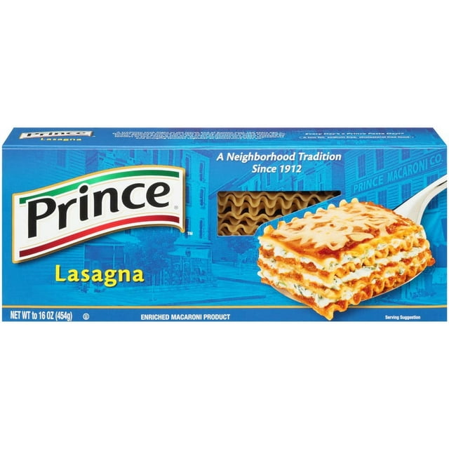 Prince 16 oz Lasagna Pasta - Walmart.com