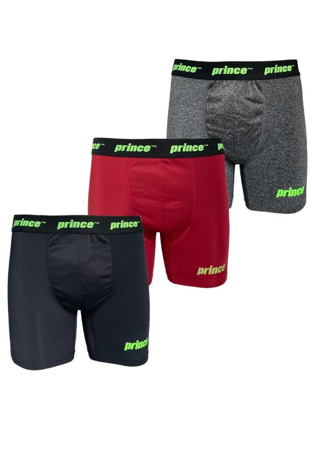 PRINCE Men's 3 Pack Performance Boxer Briefs - Walmart.com
