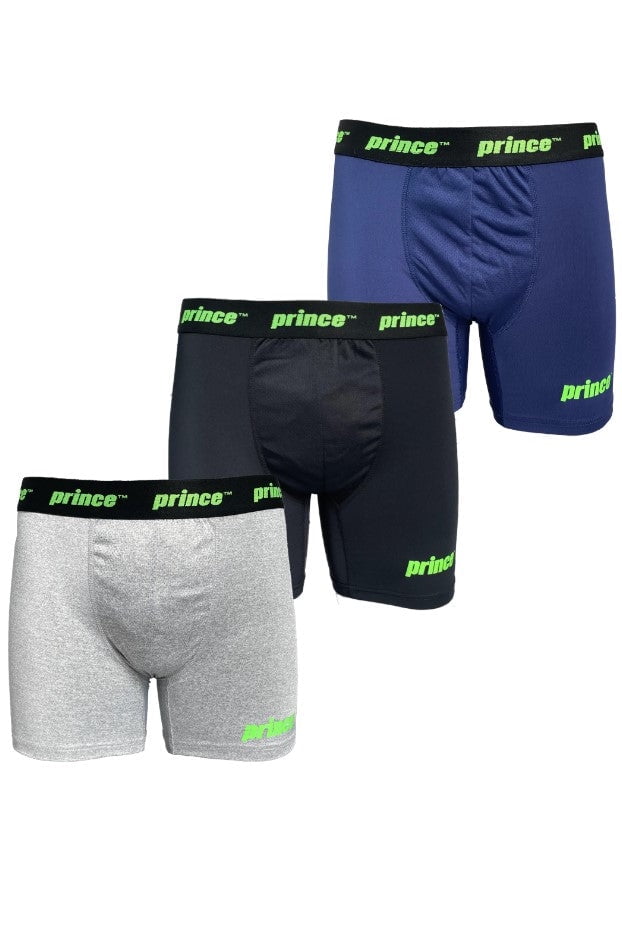 PRINCE Men's 3 Pack Performance Boxer Briefs - Walmart.com