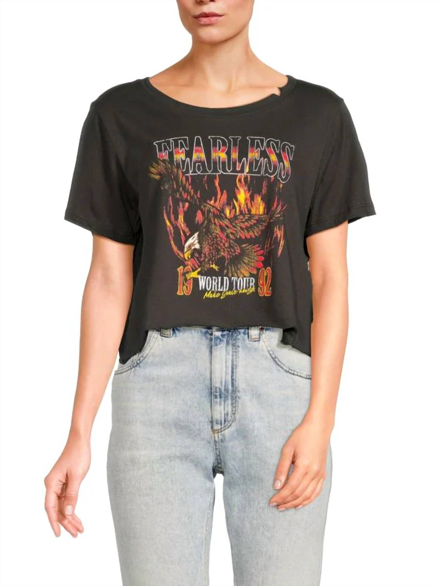 Prince Peter Fearless Tour Cropped Tee - Walmart.com