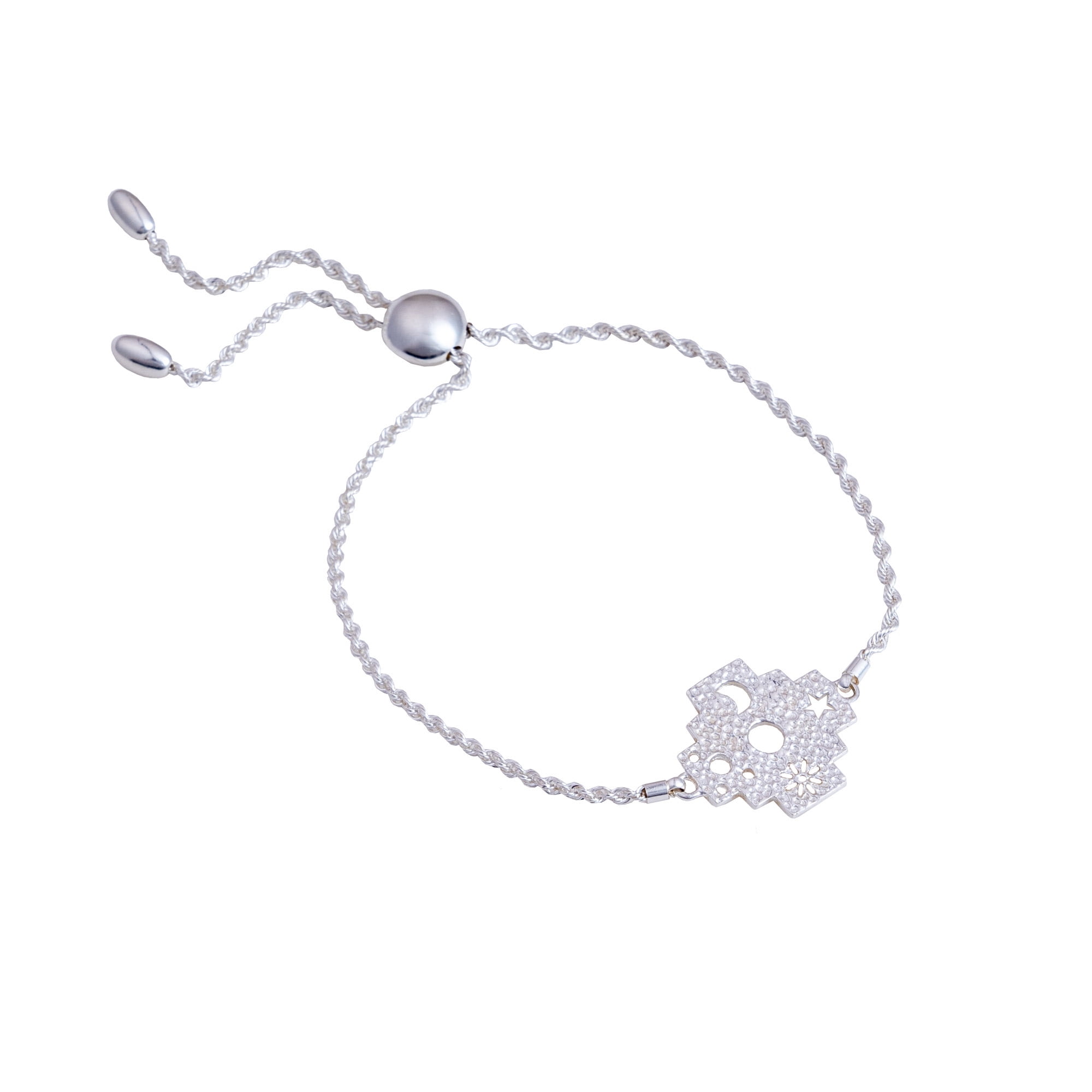 PRINCESA INCA 950 Silver Bracelet ~ Andean Cross Jewelry - Walmart.com