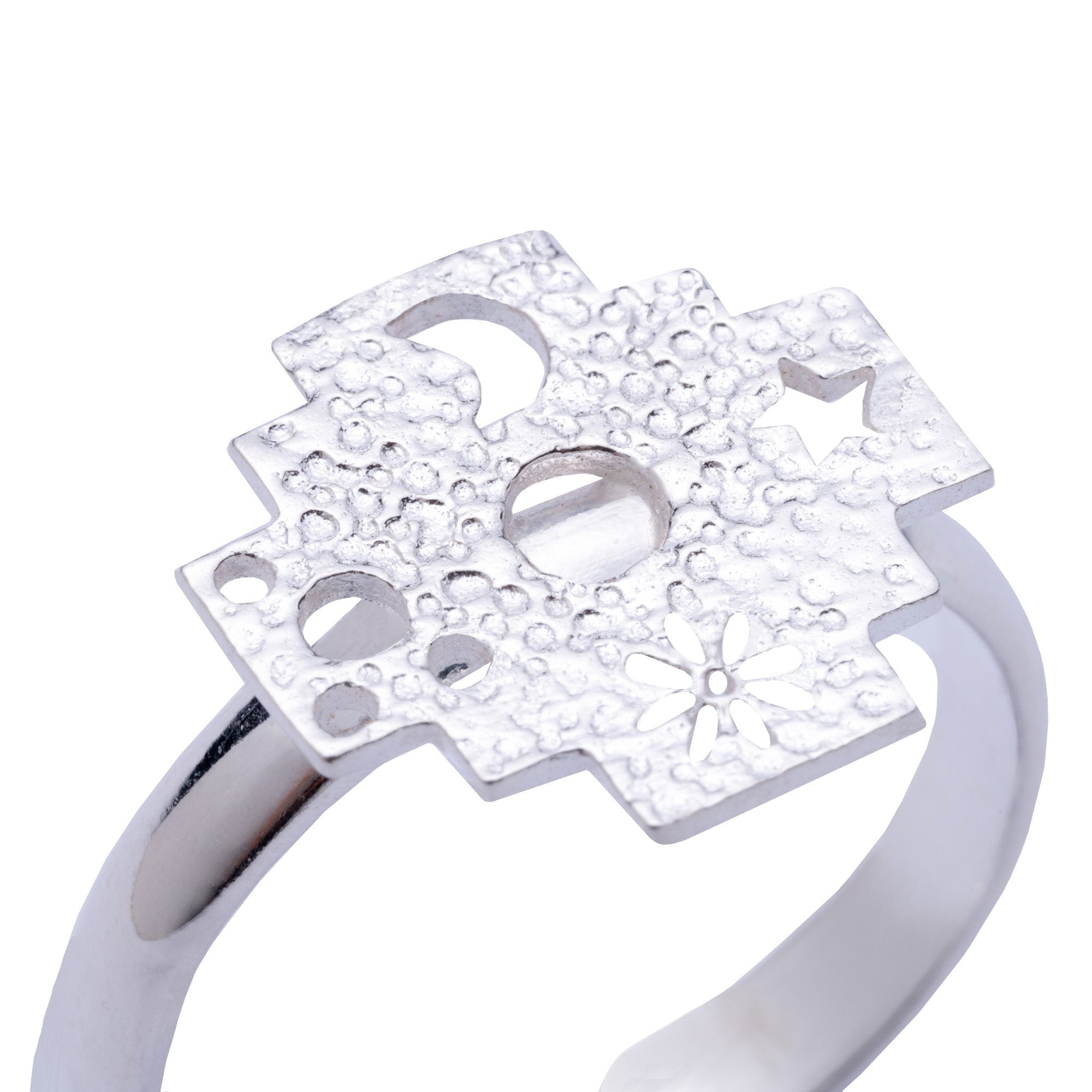 PRINCESA INCA 950 Silver Ring ~ Andean Cross Jewelry - Walmart.com