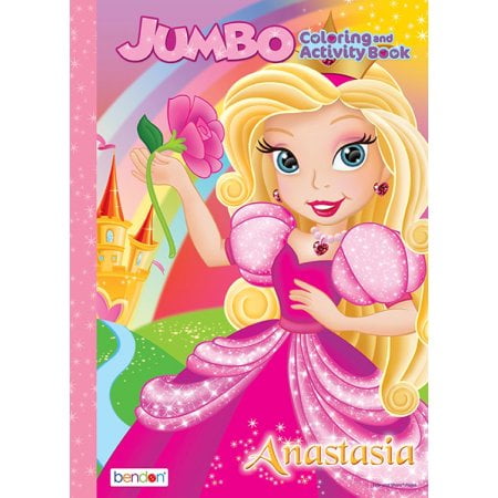 PRINCESS JUMBO COLOR AND ACTIVITY BOOK - Walmart.com