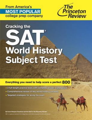 Pre-Owned PRINCETON REVIEW CRACKING THE SAT WORLD HISTORY SUBJECT TEST ...
