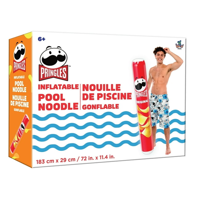 PRINGLES INFLATABLE POOL NOODLE 72" - Walmart.com