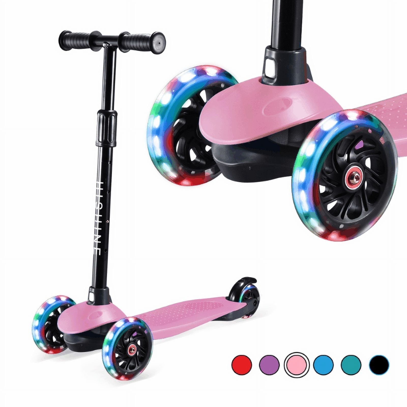 PRINIC 3-Wheeled Kick Scooter for Kids, 2-7 Years Old, Adjustable ...