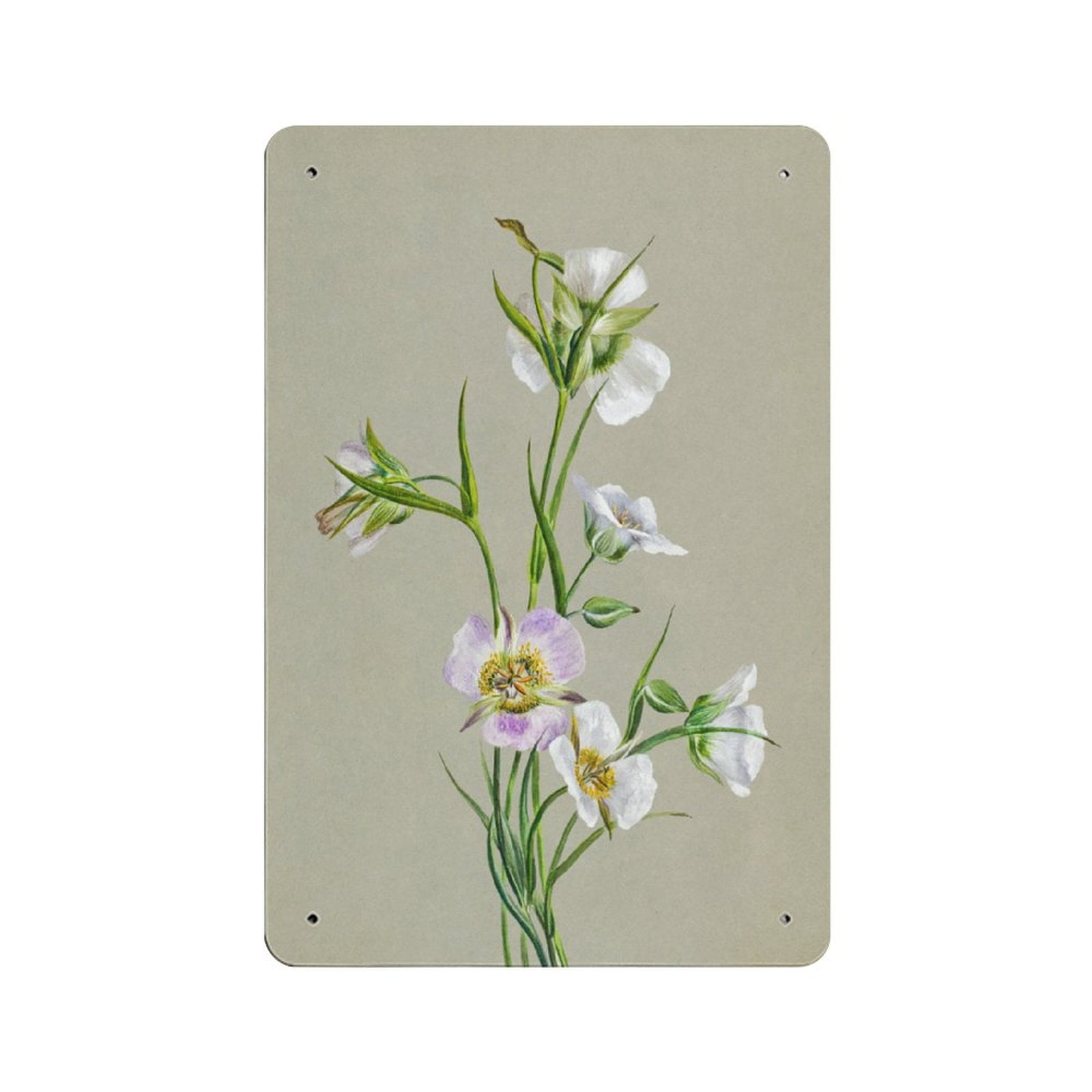 PRINTABLE WALL ART Monument 1881 Flower tin sign, Wall Decor, Home ...