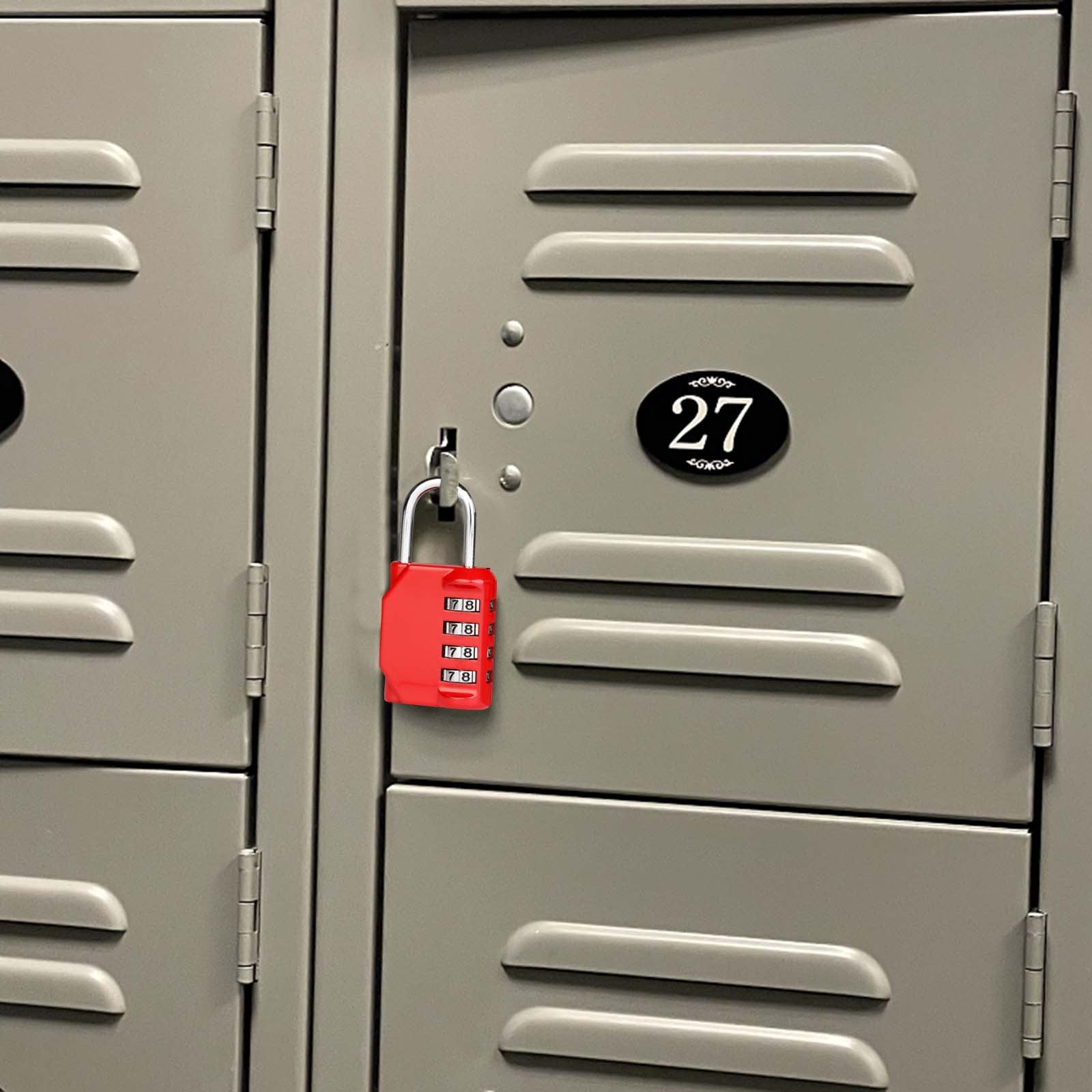 PRINxy 4-Digit Combination Padlock,Combination Lock Waterproof ...