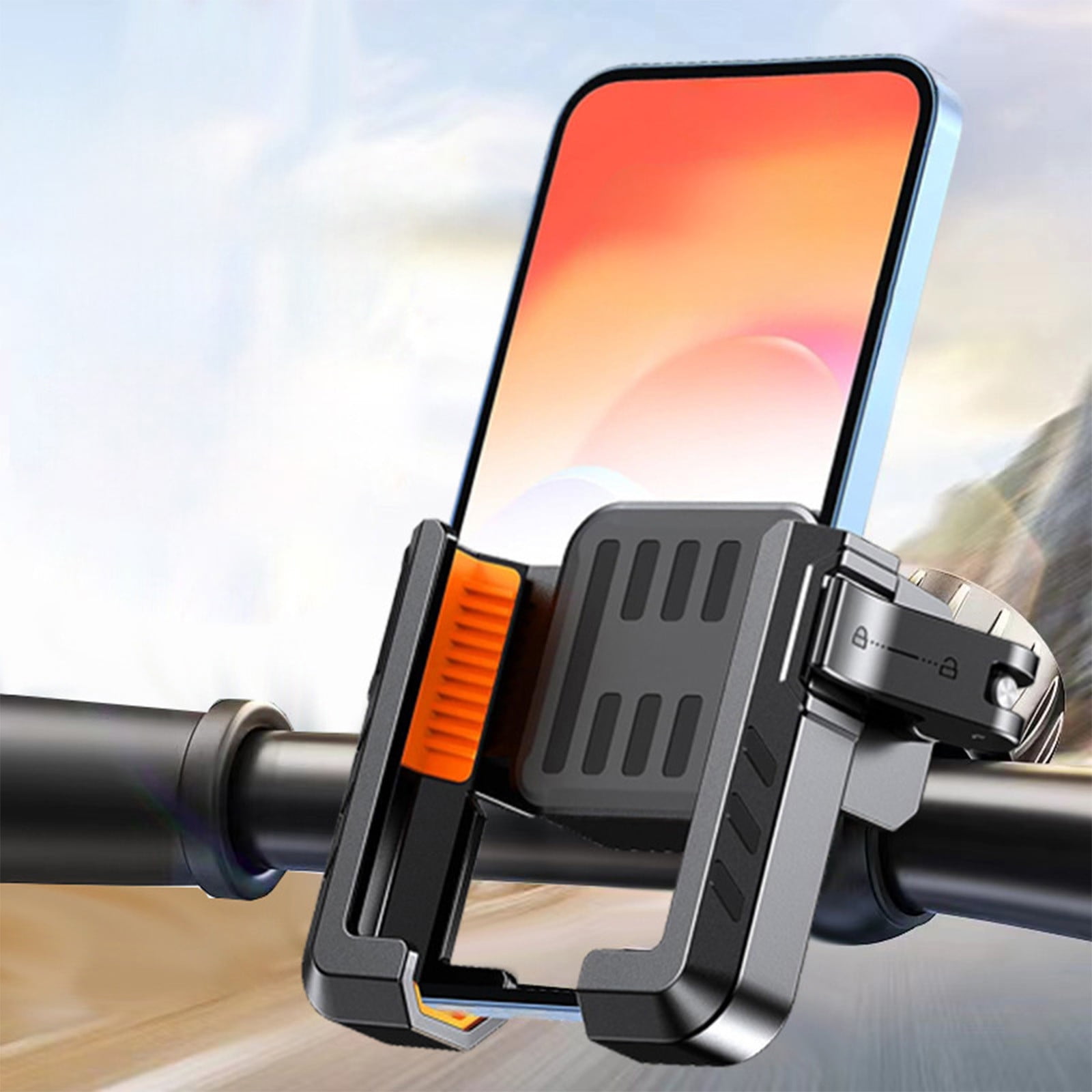 PRINxy Bicycle Mobile Phone Holder Half Wrap Type Clip Mount with ...