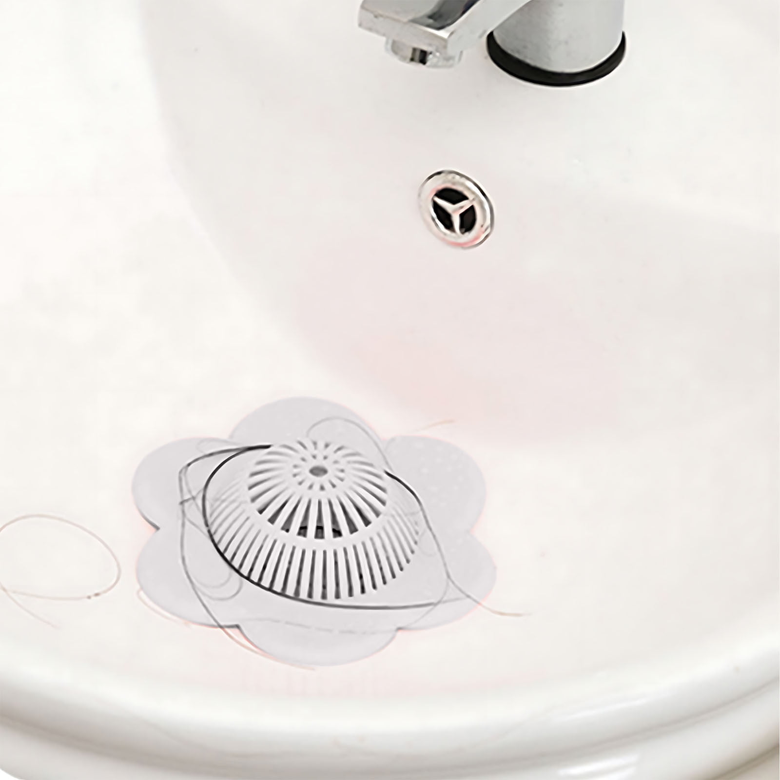 PRINxy Kitchen Sink Filter for Clog Prevention, Easy Clean Plastic ...