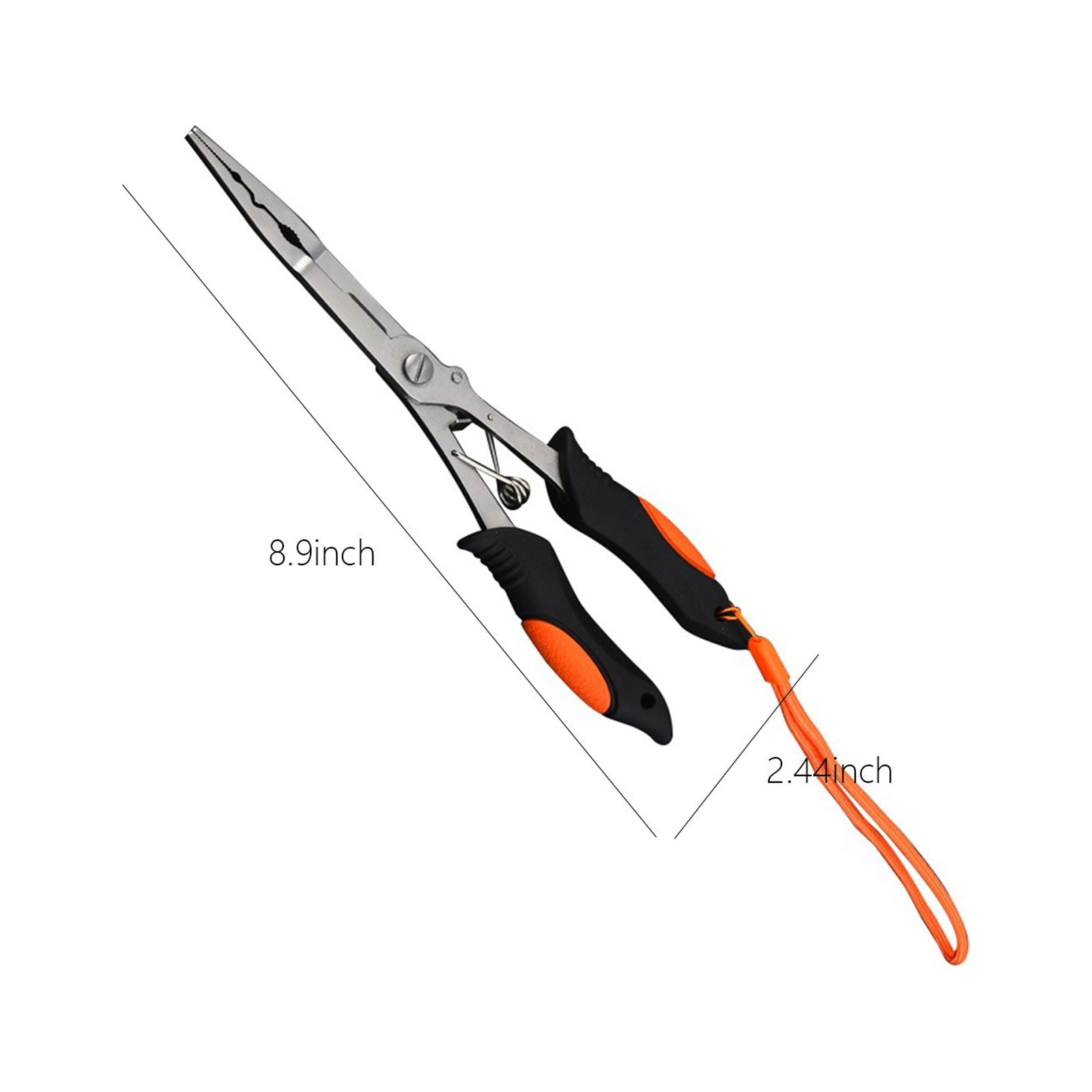 PRINxy Multifunction Long Nose Fishing Pliers Stainless Steel Fish Hook ...