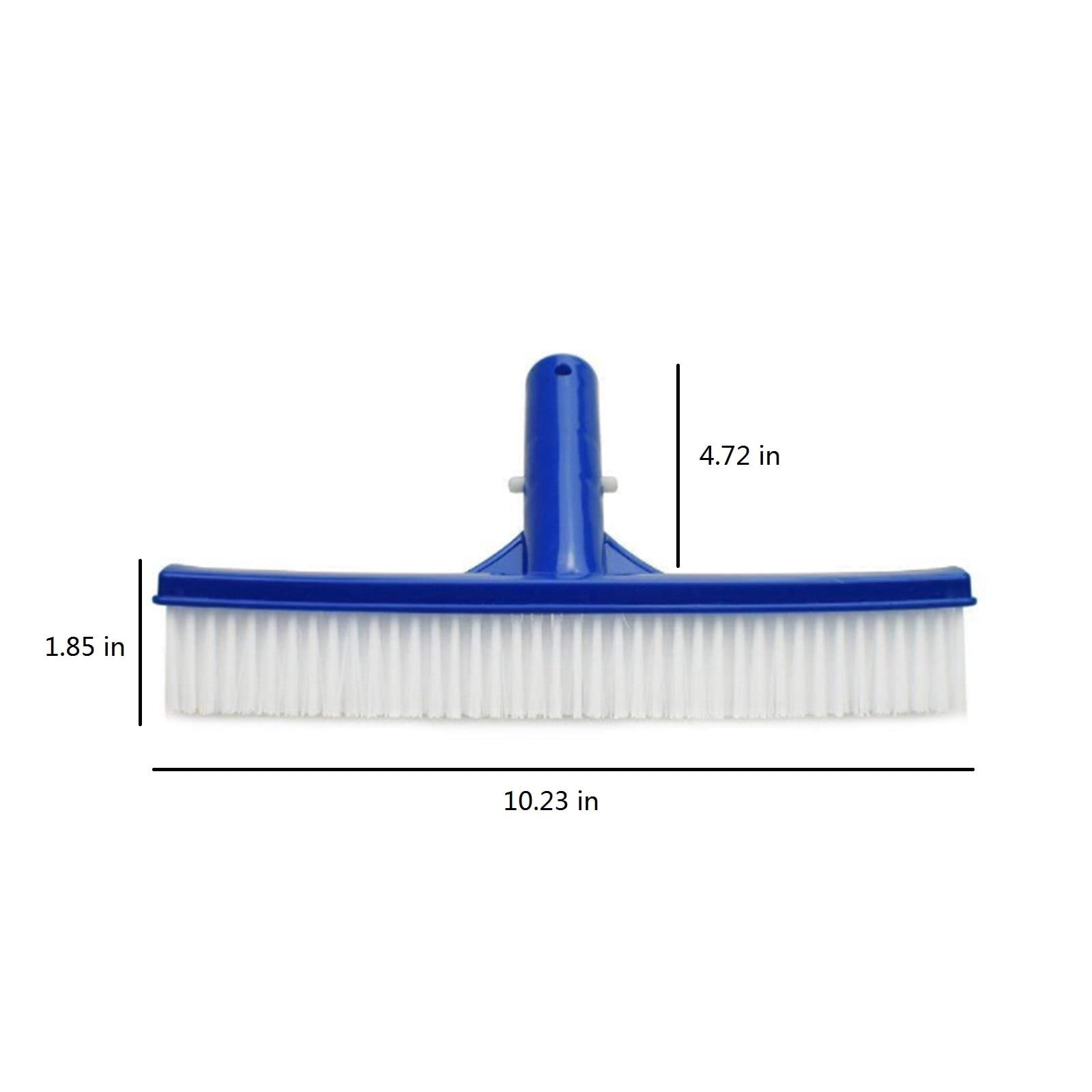 PRINxy Pool Brush 10 Inch Floor & Wall Pool Brush Durable Nylon ...