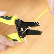 Stanley Tools 8 in. Wire Stripper/Cutter/Crimper, Black/Yellow ...