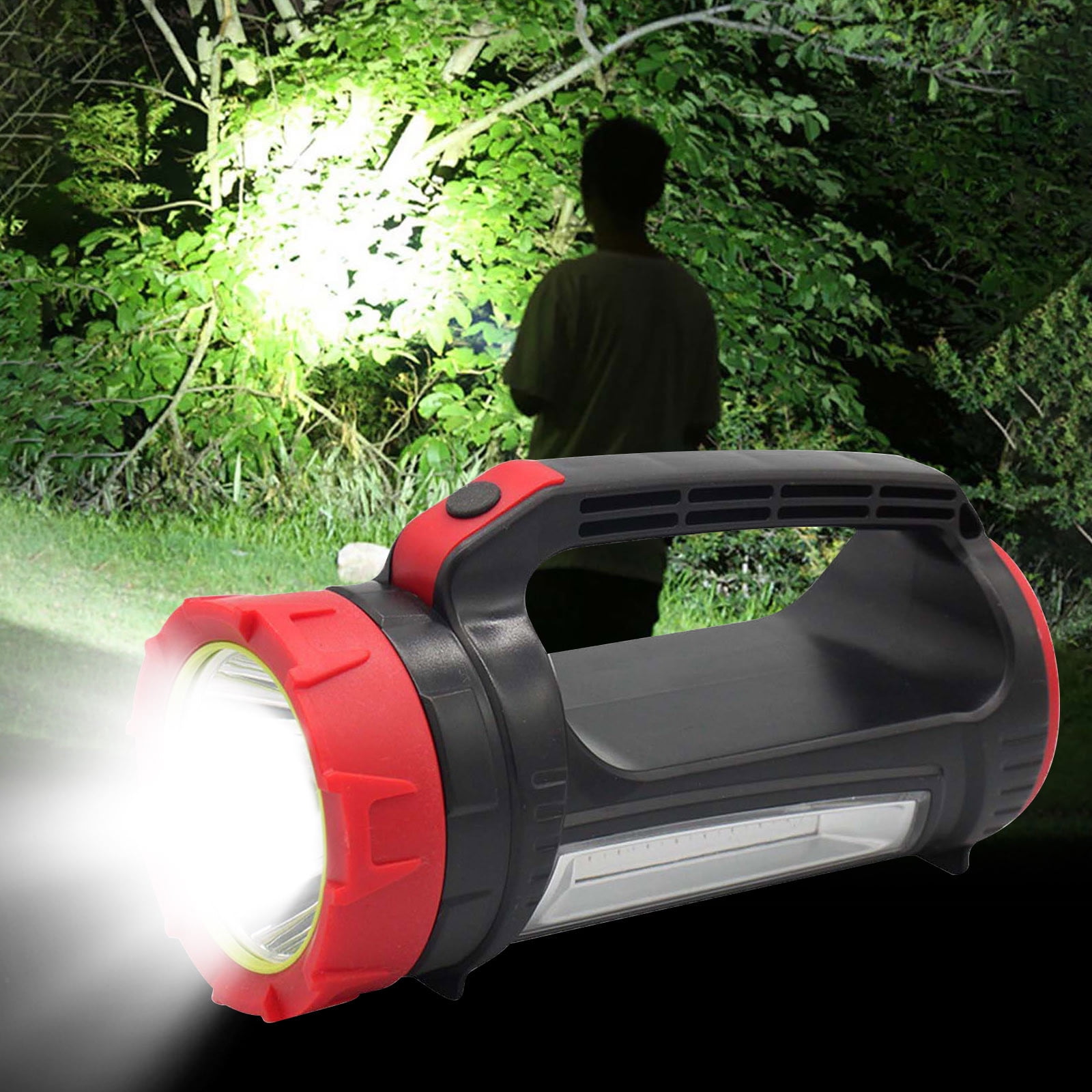 PRINxy Rechargeable Flashlight Outdoor Portable Lighting Emergency ...
