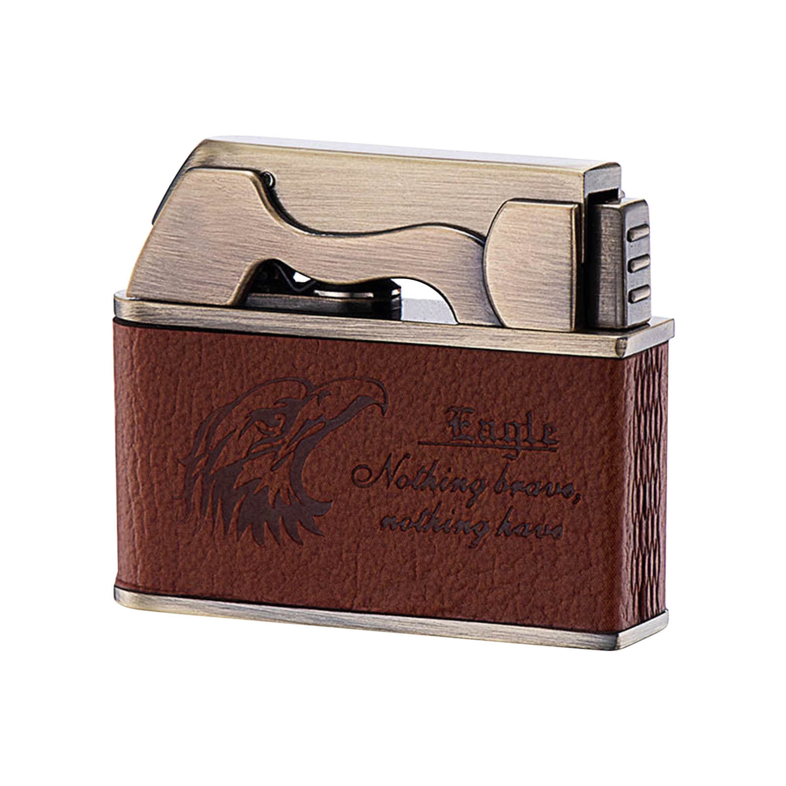 PRINxy Retro Old-Fashioned Kerosene Lighter,Windproof One-Button ...