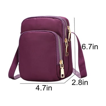 KXF Waterproof Nylon Cute Crossbody Cell Phone Purse Smartphone Wallet ...