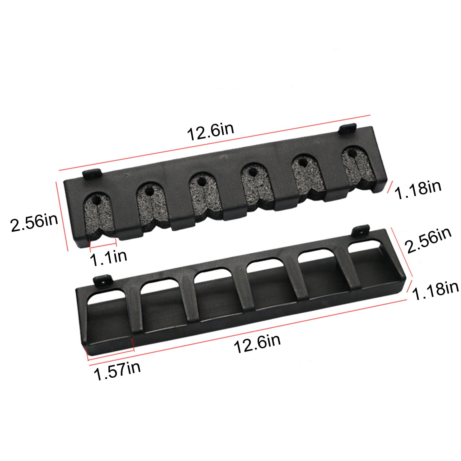 PRINxy Vertical Fishing Rod Holder Wall Mounted Fishing Rod Rack Store ...