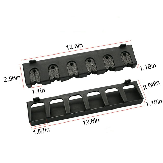 PRINxy Vertical Fishing Rod Holder Wall Mounted Fishing Rod Rack Store ...