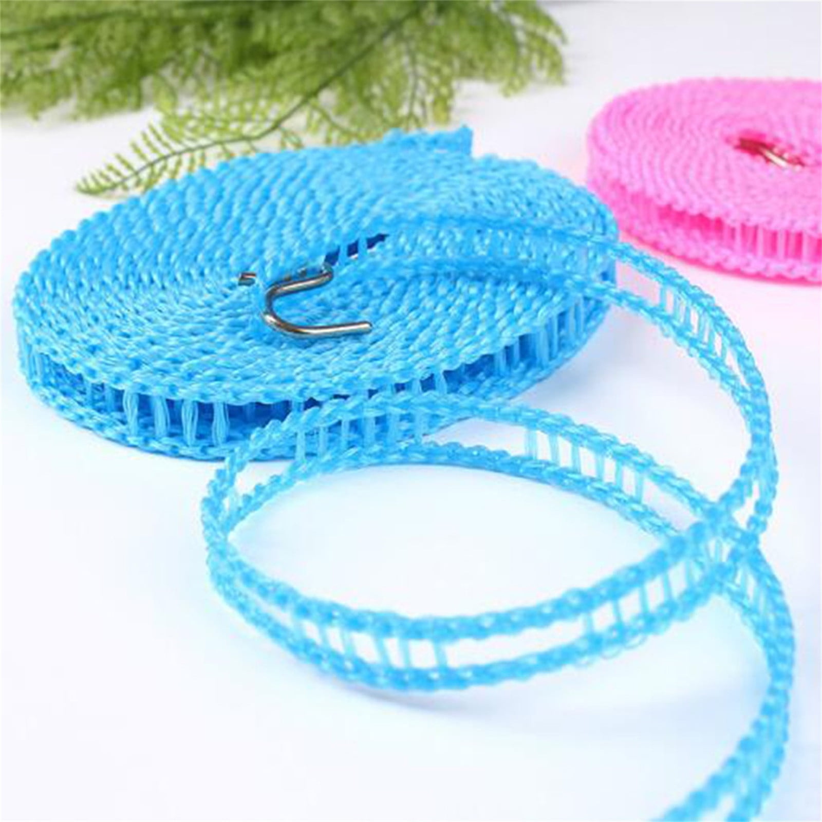 PRINxy Windproof Nylon Clothesline Adjustable Clothes Drying Rope ...