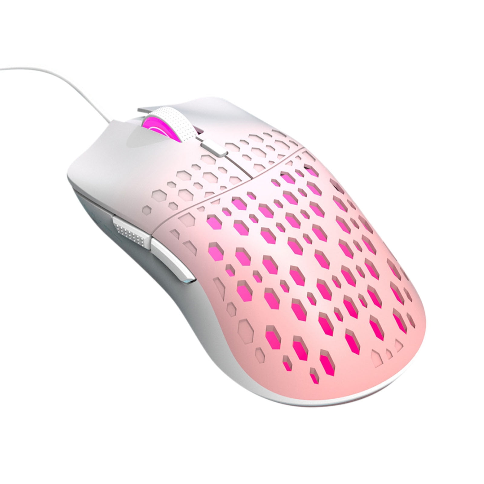 PRINxy Wired Gaming Mouse Colorful Light Hole Esports Lightweight Mouse ...