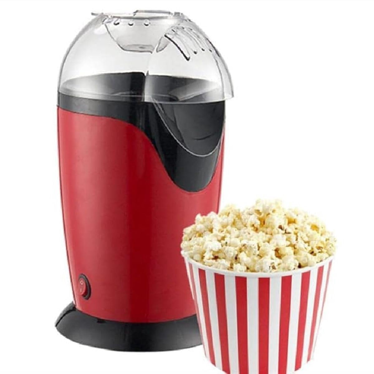 PRISO Automatic Electric Popcorn Maker Machine Stylish Design Snack ...