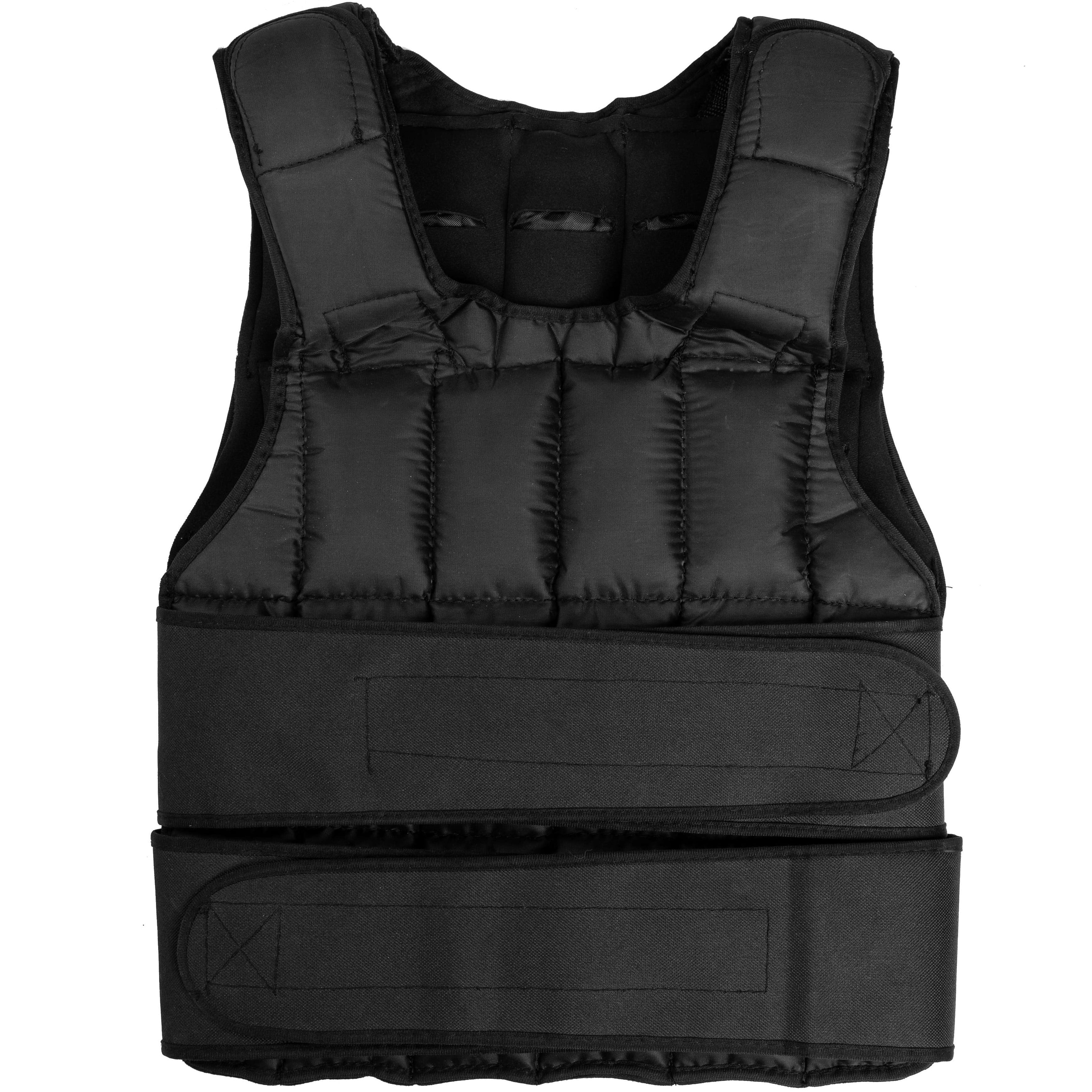 PRISP Adjustable Weighted Training Vest - Weight Vest for Strength and ...