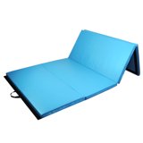 PRISP Folding Gymnastics Mat 94 in, Tumble & Exercise Gym Mat for Home ...